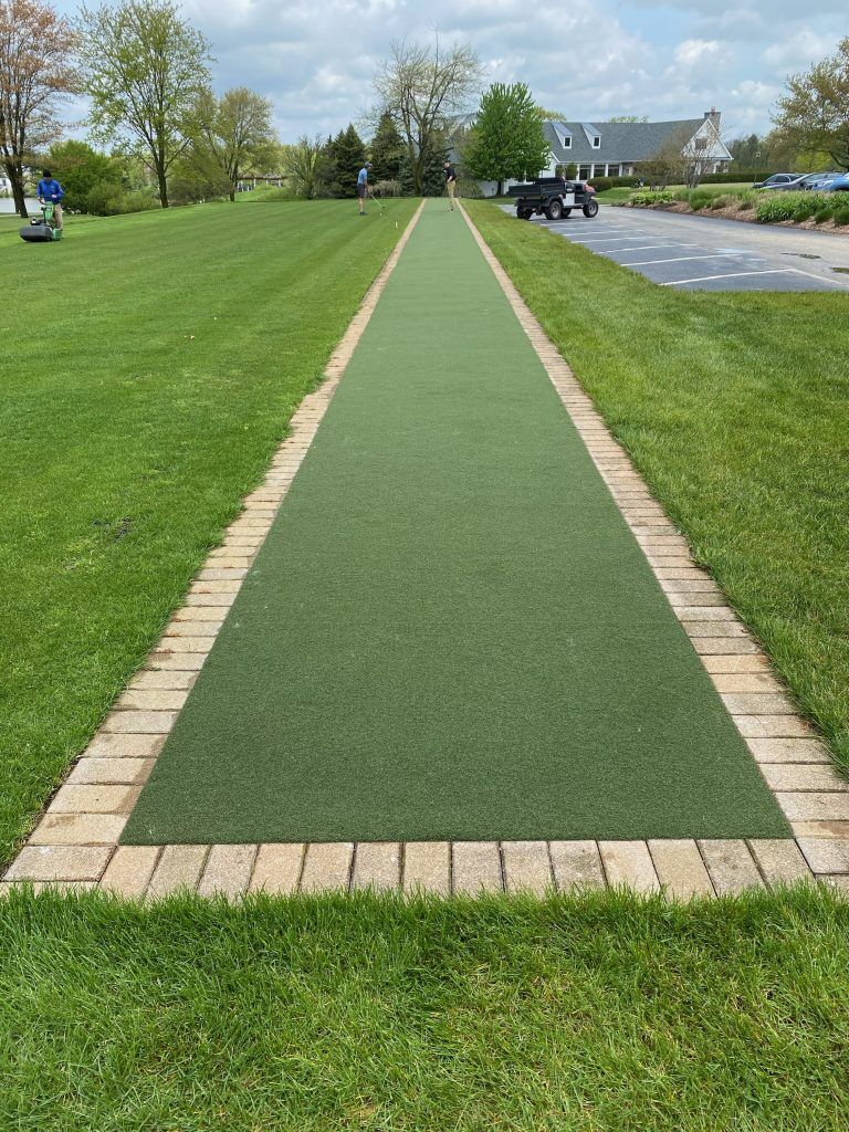 Artificial Grass Tee Line, Driving Range & Tee Box Design & Installation