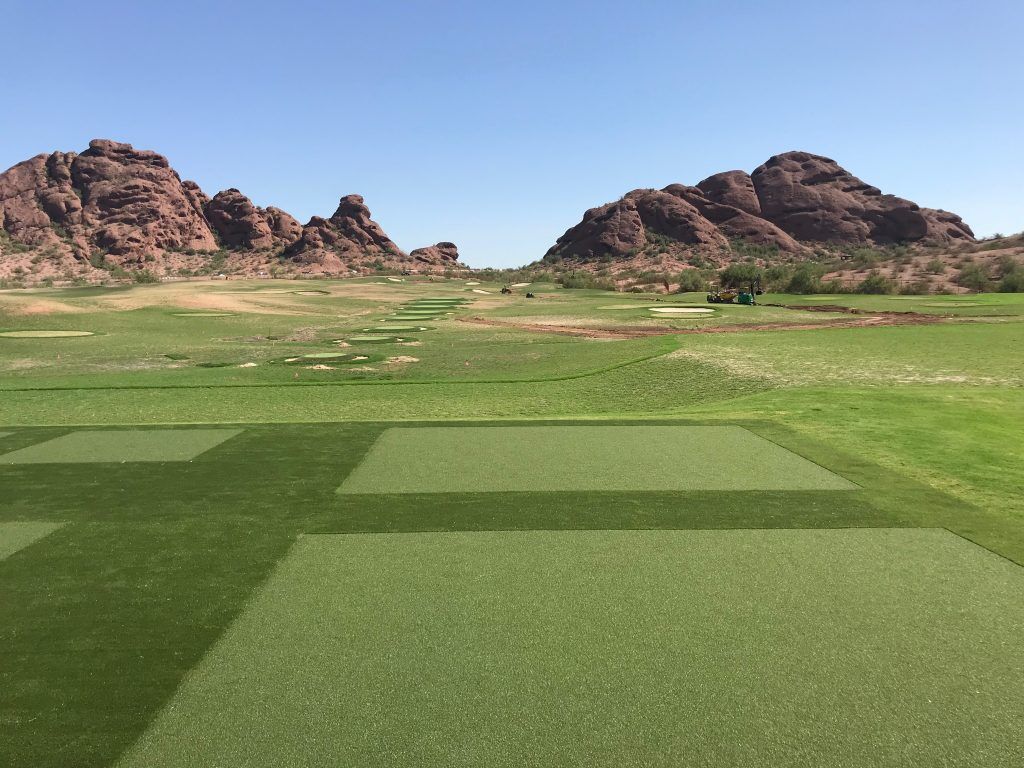 Artificial Grass Tee Line, Driving Range & Tee Box Design & Installation
