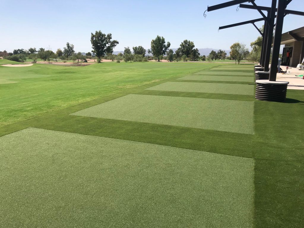 Artificial Grass Tee Line, Driving Range & Tee Box Design & Installation