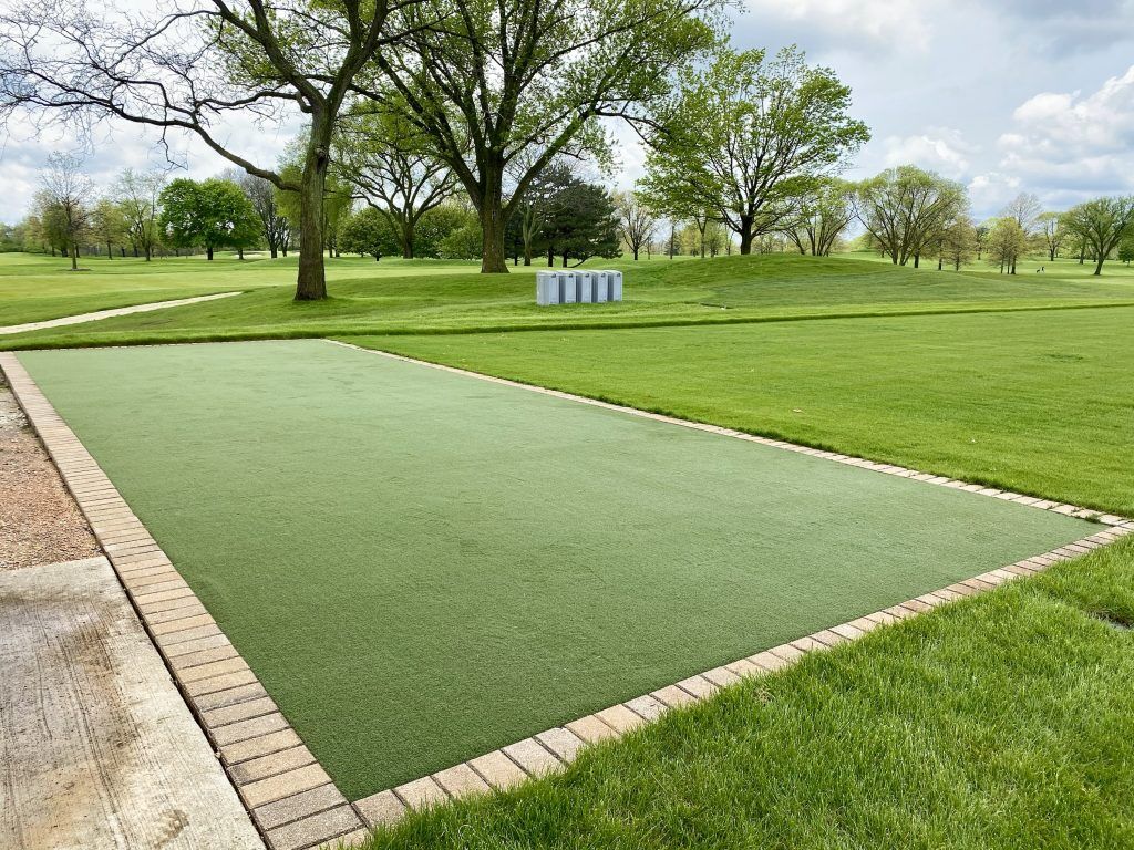 Artificial Grass Tee Line, Driving Range & Tee Box Design & Installation